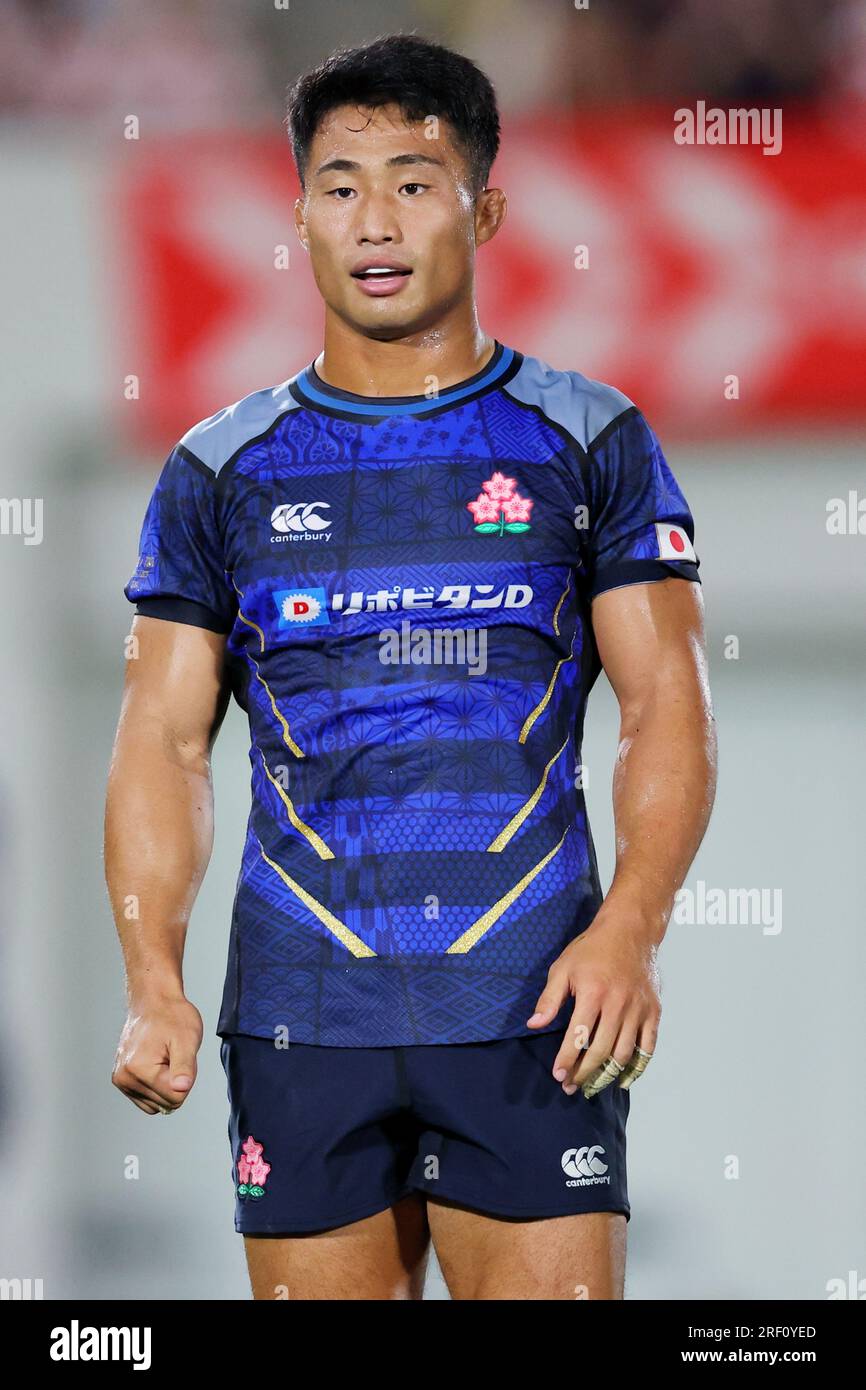 Osaka, Japan. 29th July, 2023. Tomoki Osada (JPN) Rugby : LipovitanD Challenge Cup 2023, Rugby ...