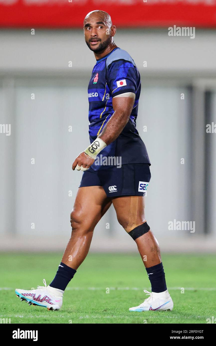 Osaka, Japan. 29th July, 2023. Semisi Masirewa (JPN) Rugby : LipovitanD ...