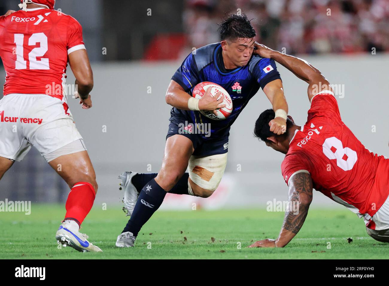 Osaka, Japan. 29th July, 2023. Atsushi Sakate (JPN) Rugby : LipovitanD ...