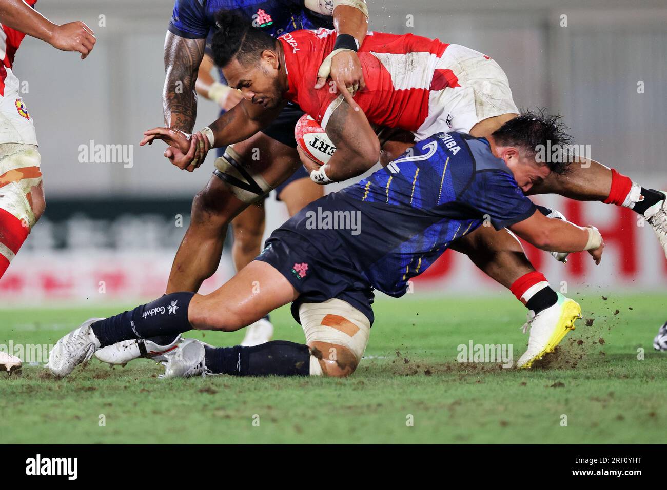Osaka, Japan. 29th July, 2023. Atsushi Sakate (JPN) Rugby : LipovitanD ...