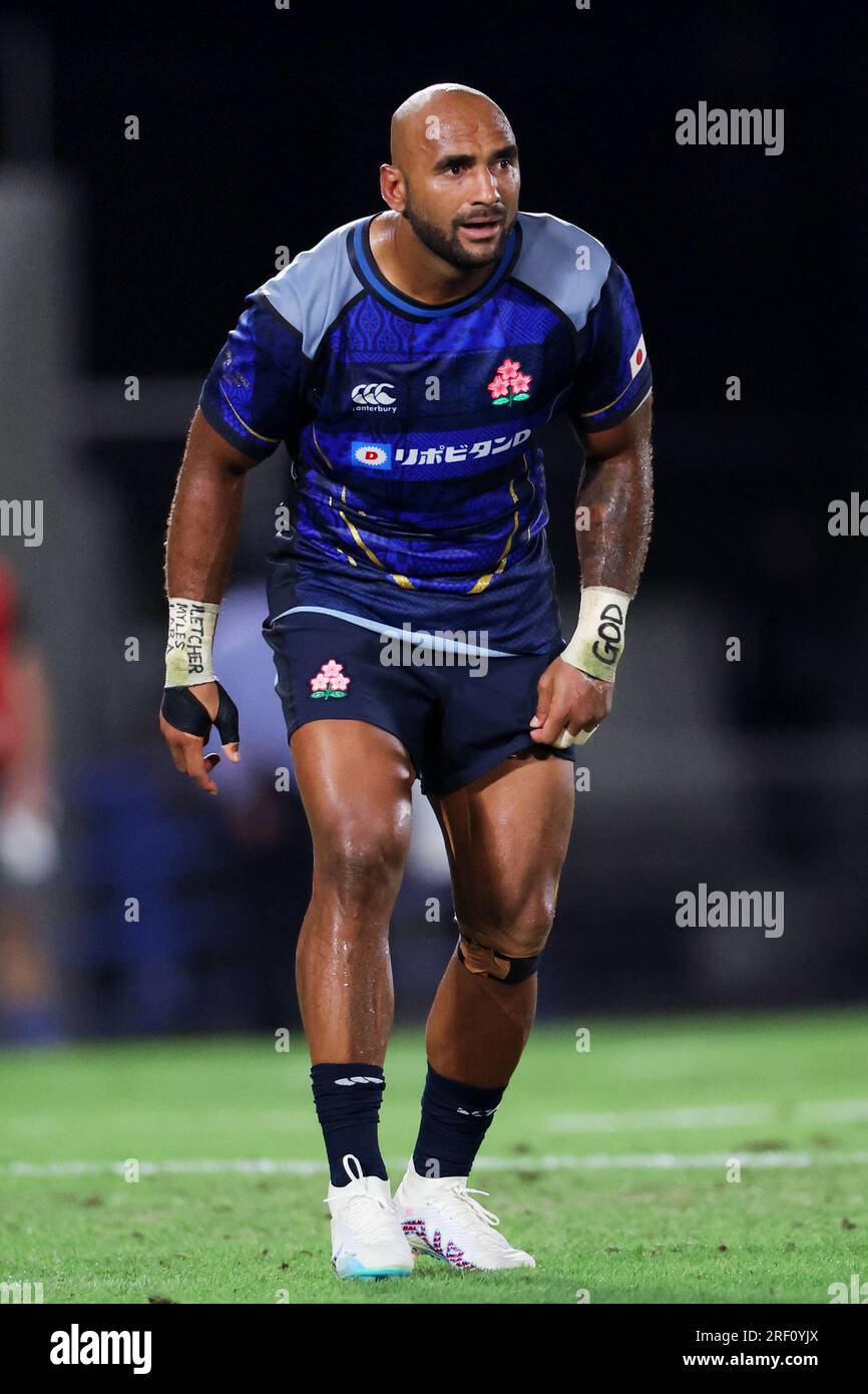 Osaka, Japan. 29th July, 2023. Semisi Masirewa (JPN) Rugby : LipovitanD ...