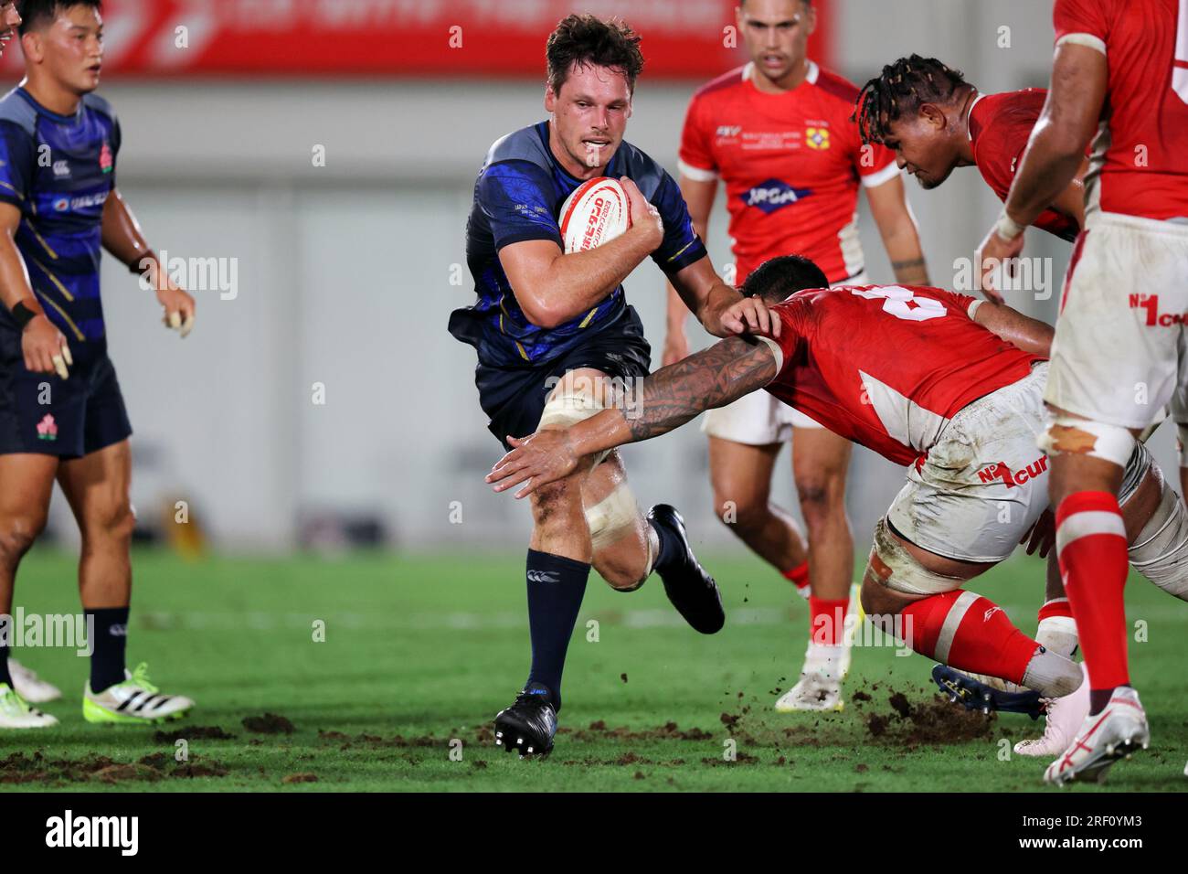 Osaka, Japan. 29th July, 2023. Jack Cornelsen (JPN) Rugby : LipovitanD ...