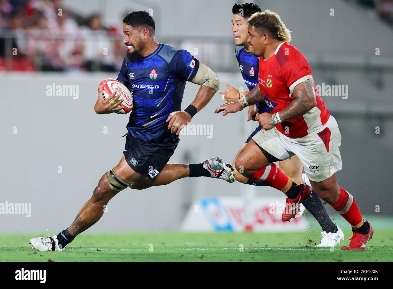 Osaka, Japan. 29th July, 2023. Amato Fakatava (JPN) Rugby : LipovitanD ...