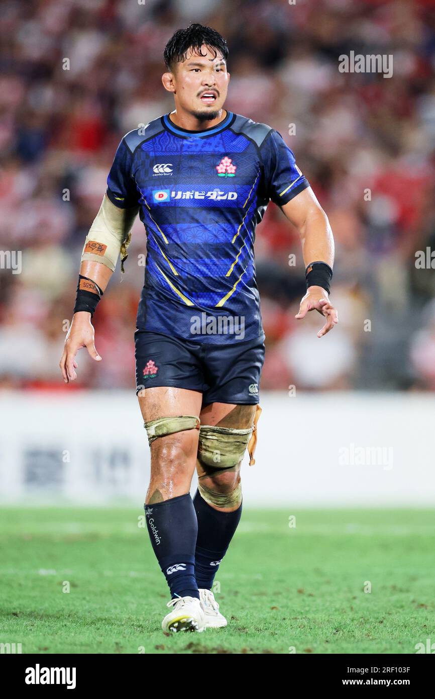 Osaka, Japan. 29th July, 2023. Kazuki Himeno (JPN) Rugby : LipovitanD Challenge Cup 2023, Rugby ...