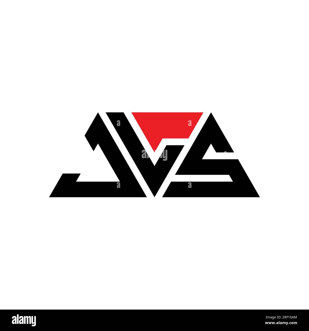 JLS triangle letter logo design with triangle shape. JLS triangle logo ...