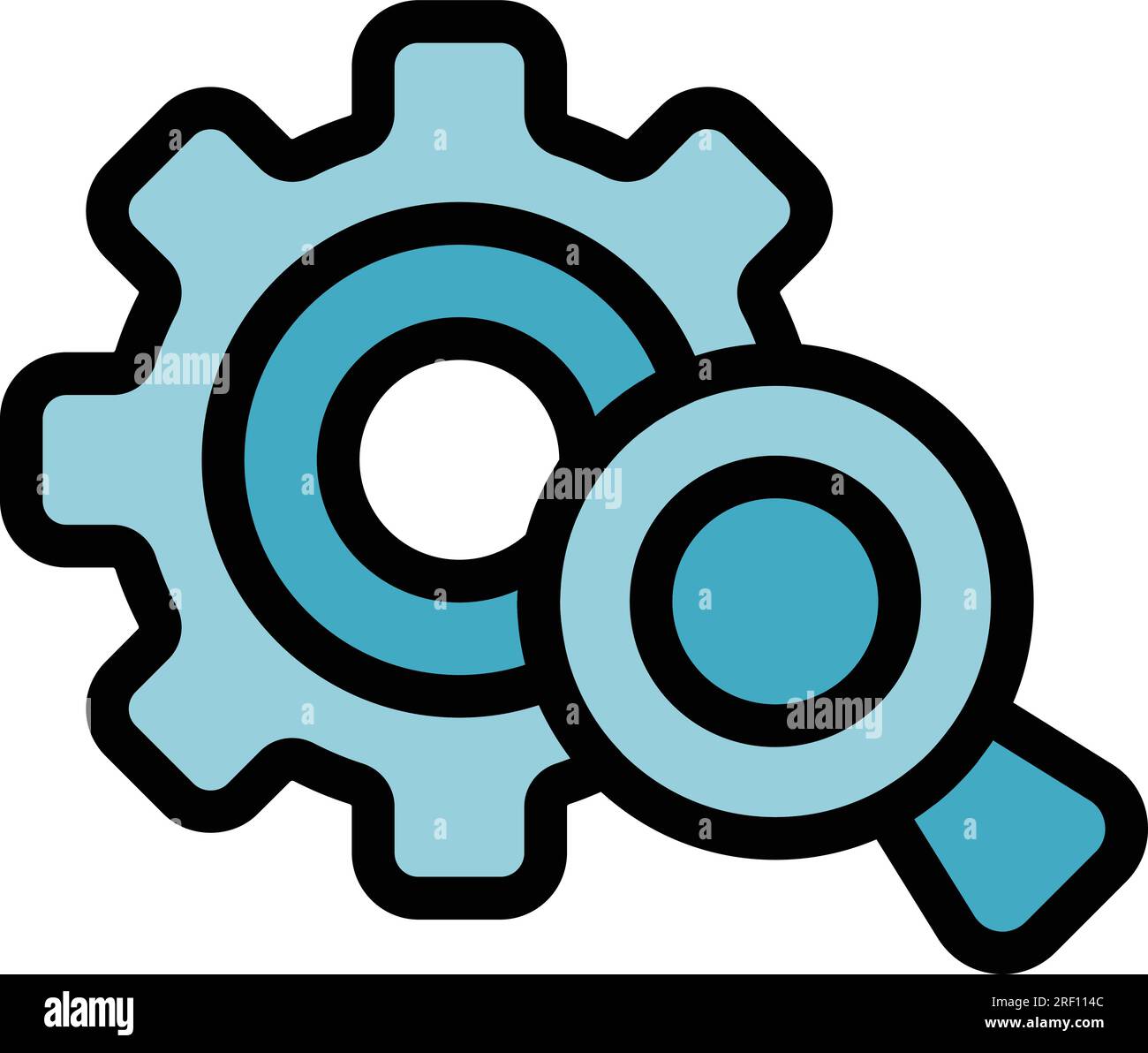 Technical overview icon outline vector. Data result. Economic report ...