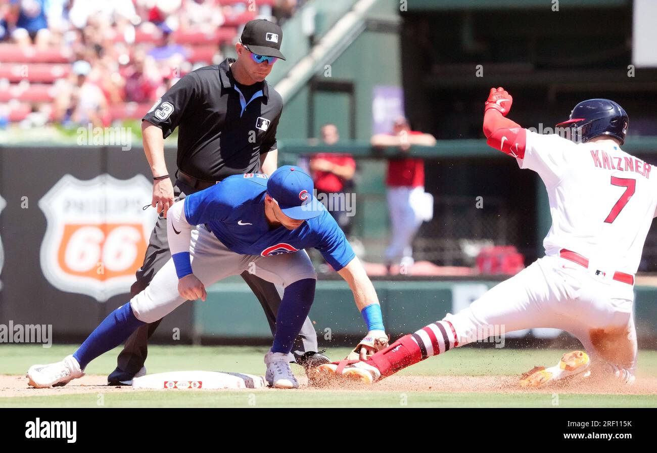 St. Louis, United States. 30th July, 2023. St. Louis Cardinals Andrew ...