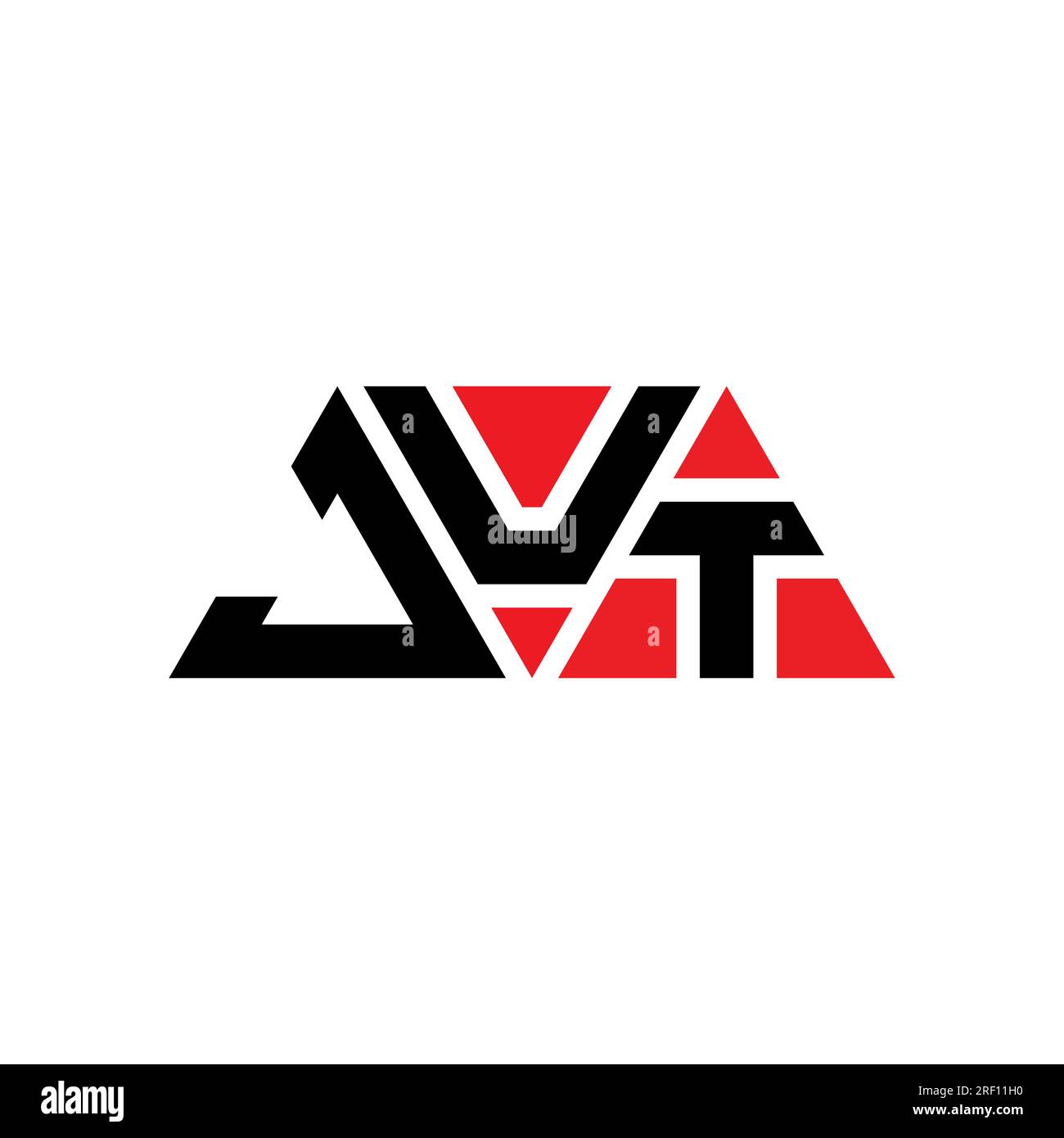 Jut Triangle Letter Logo Design With Triangle Shape Jut Triangle Logo Design Monogram Jut