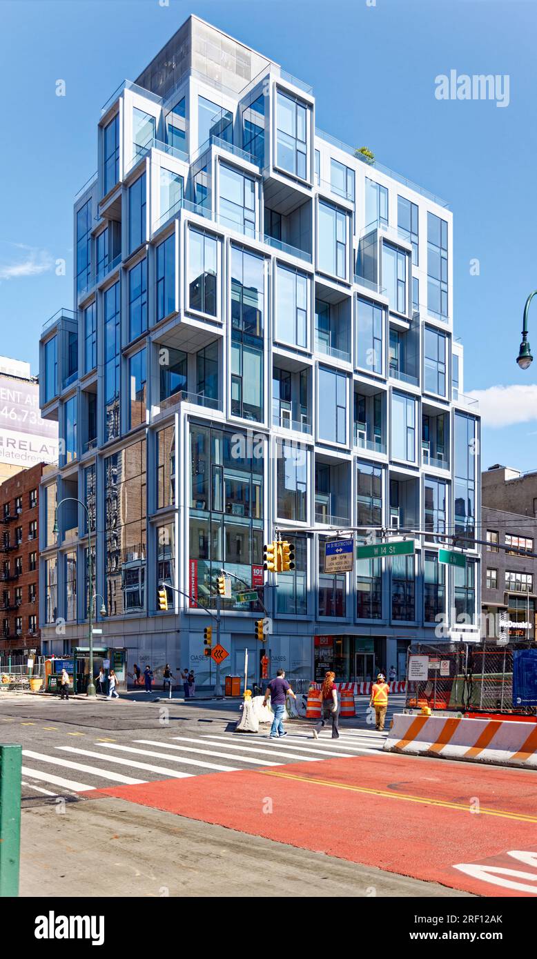 Chelsea: 101 West 14th Street is a residential high-rise designed by ...