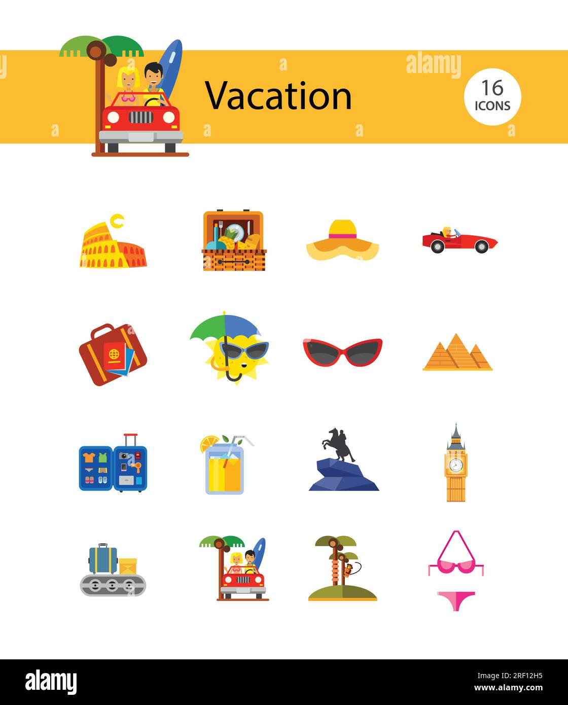 Vacation Icons