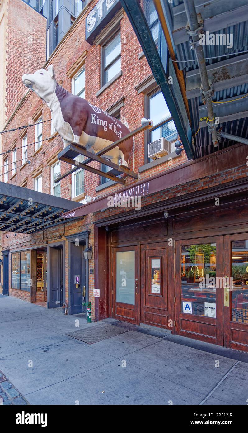 Chelsea: A life-sized cow announces tourist attraction Old Homestead ...