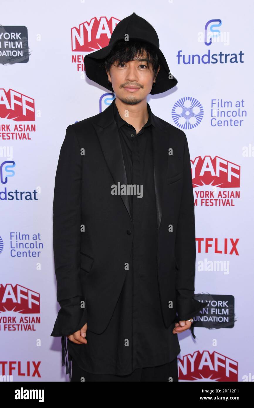 New York, USA. 30th July, 2023. Takumi Saitoh attending the 2023 New ...