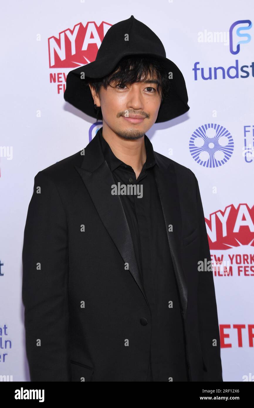 New York, USA. 30th July, 2023. Takumi Saitoh attending the 2023 New ...