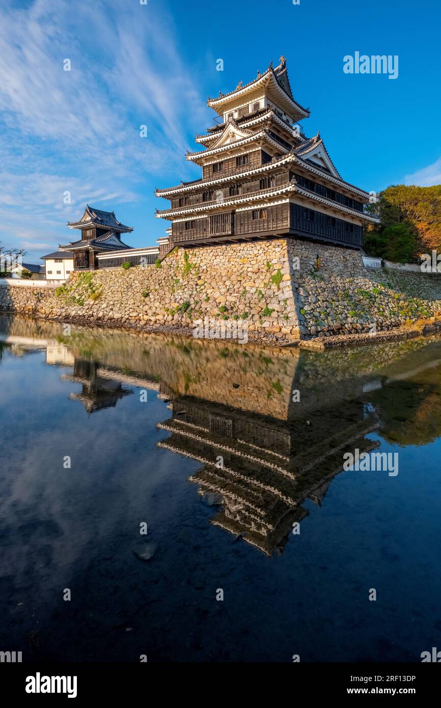 Nakatsu, Japan - Nov 26 2022: Nakatsu Castle known as one of the three ...