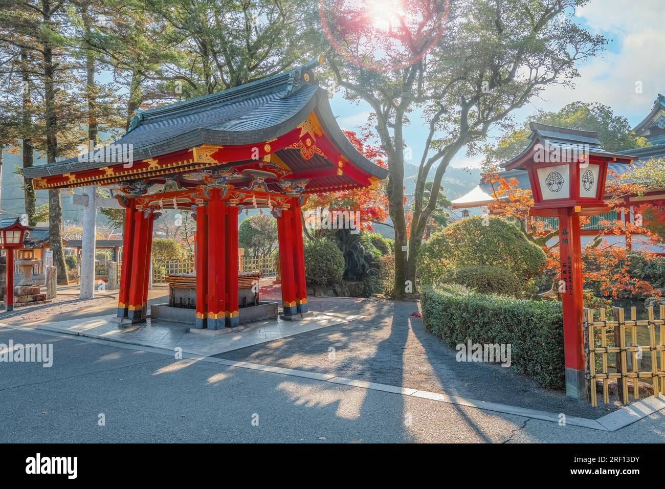 Saga, Japan - Nov 28 2022: Yutoku Inari shrine in Kashima City, Saga ...