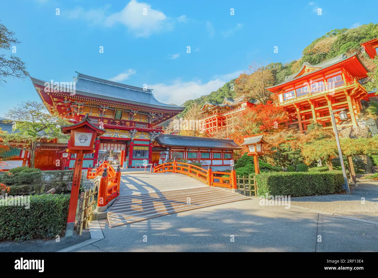 Saga, Japan - Nov 28 2022: Yutoku Inari shrine in Kashima City, Saga ...