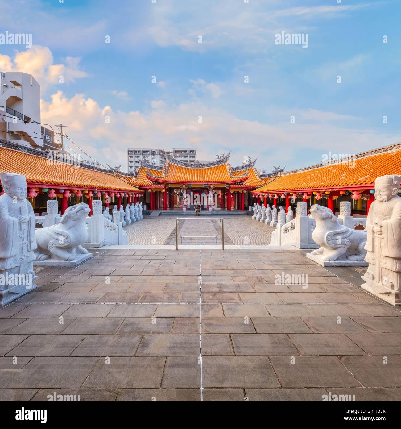 Nagasaki, Japan - Nov 28 2022: Confucius Shrine (Koshi-byo) built in ...