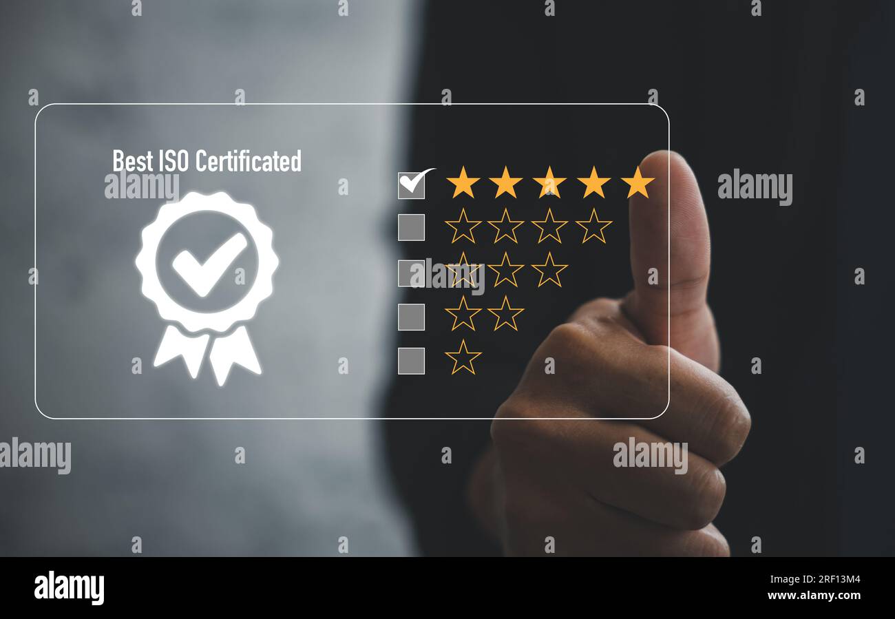 Thumbs up quality assurance hi-res stock photography and images - Alamy