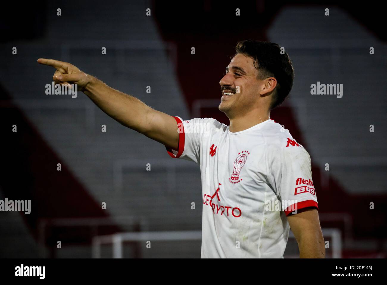Buenos Aires, Argentina. 30th July, 2023. Matias Coccaro of Huracan ...