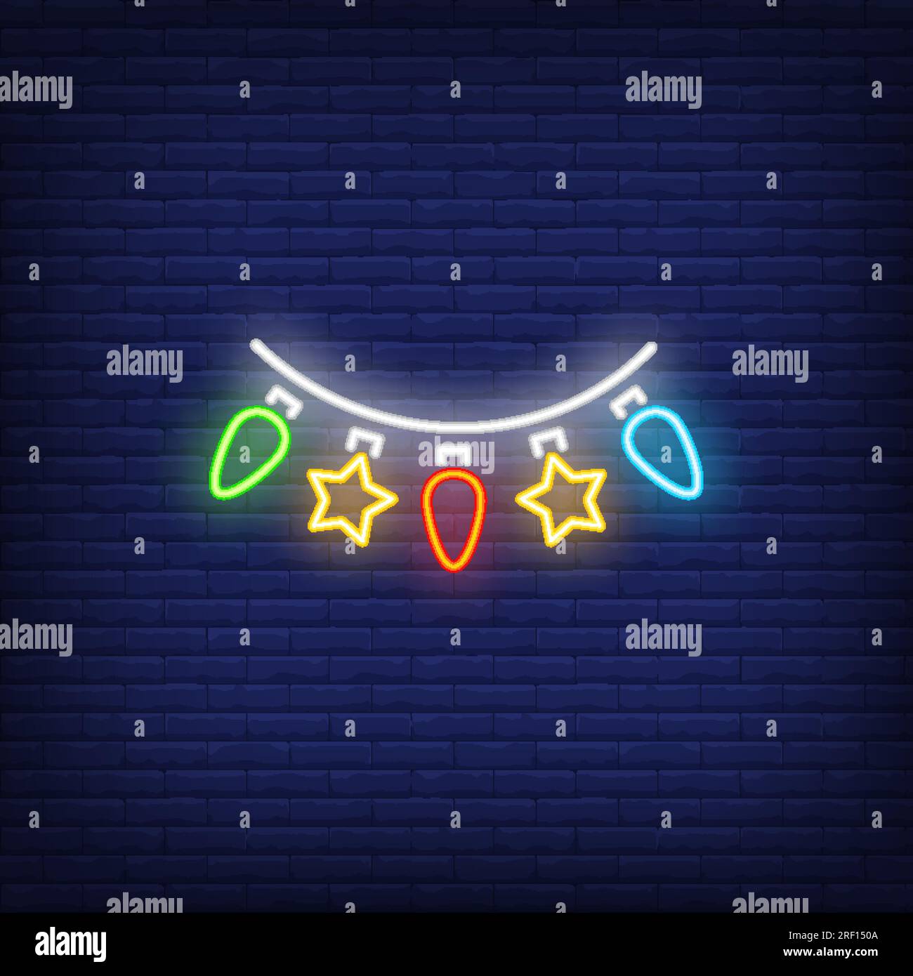 Oval glowing neon sign Stock Vector Images - Alamy