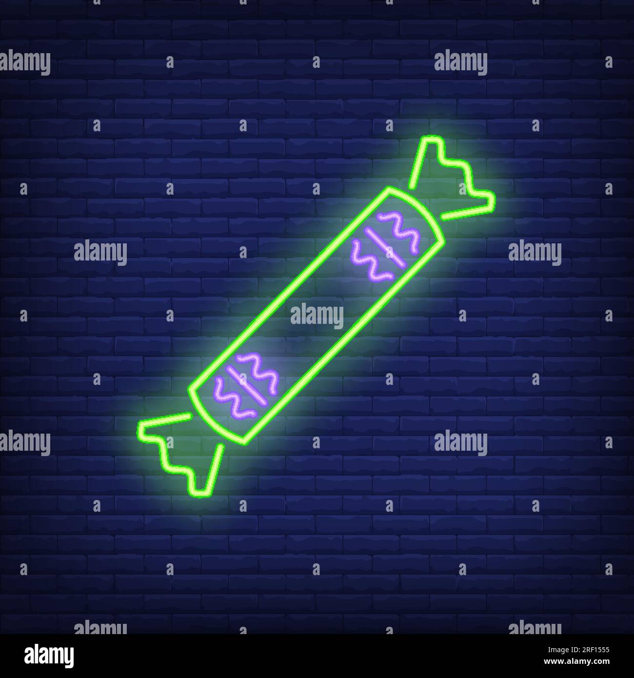 Big candy neon sign Stock Vector Image & Art - Alamy