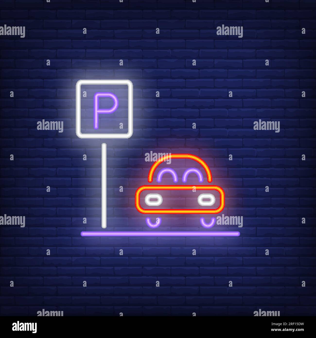 Car park neon sign Stock Vector Image & Art - Alamy