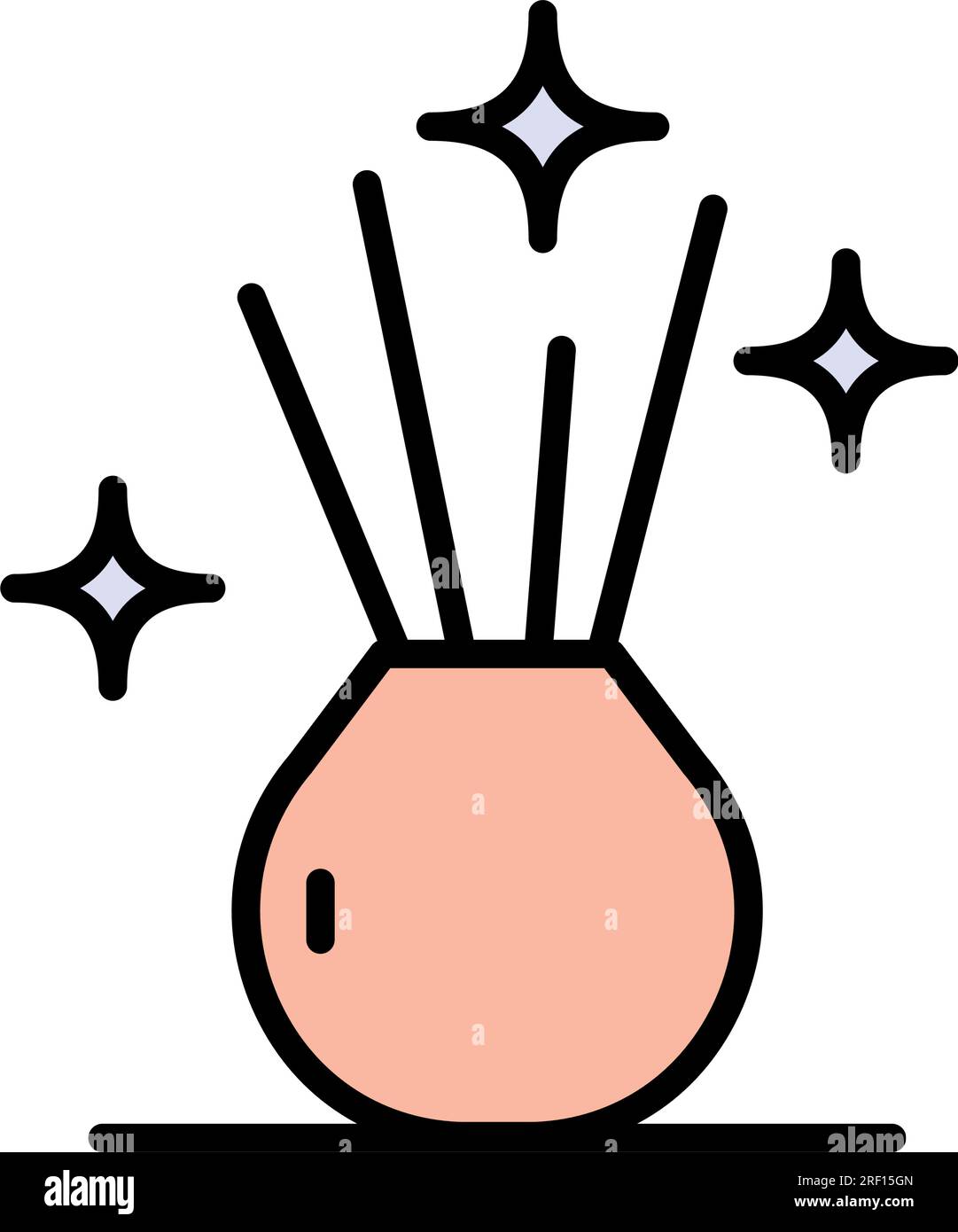 Diffuser with chopsticks. Fragrances at home, for living room, bathroom ...