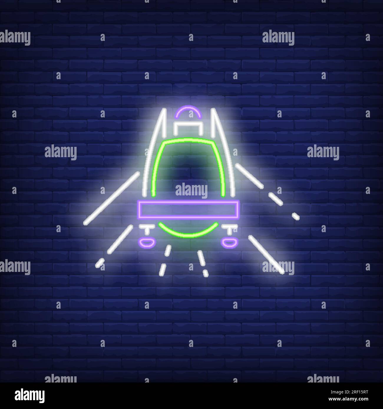 Bobsledder neon sign Stock Vector Image & Art - Alamy