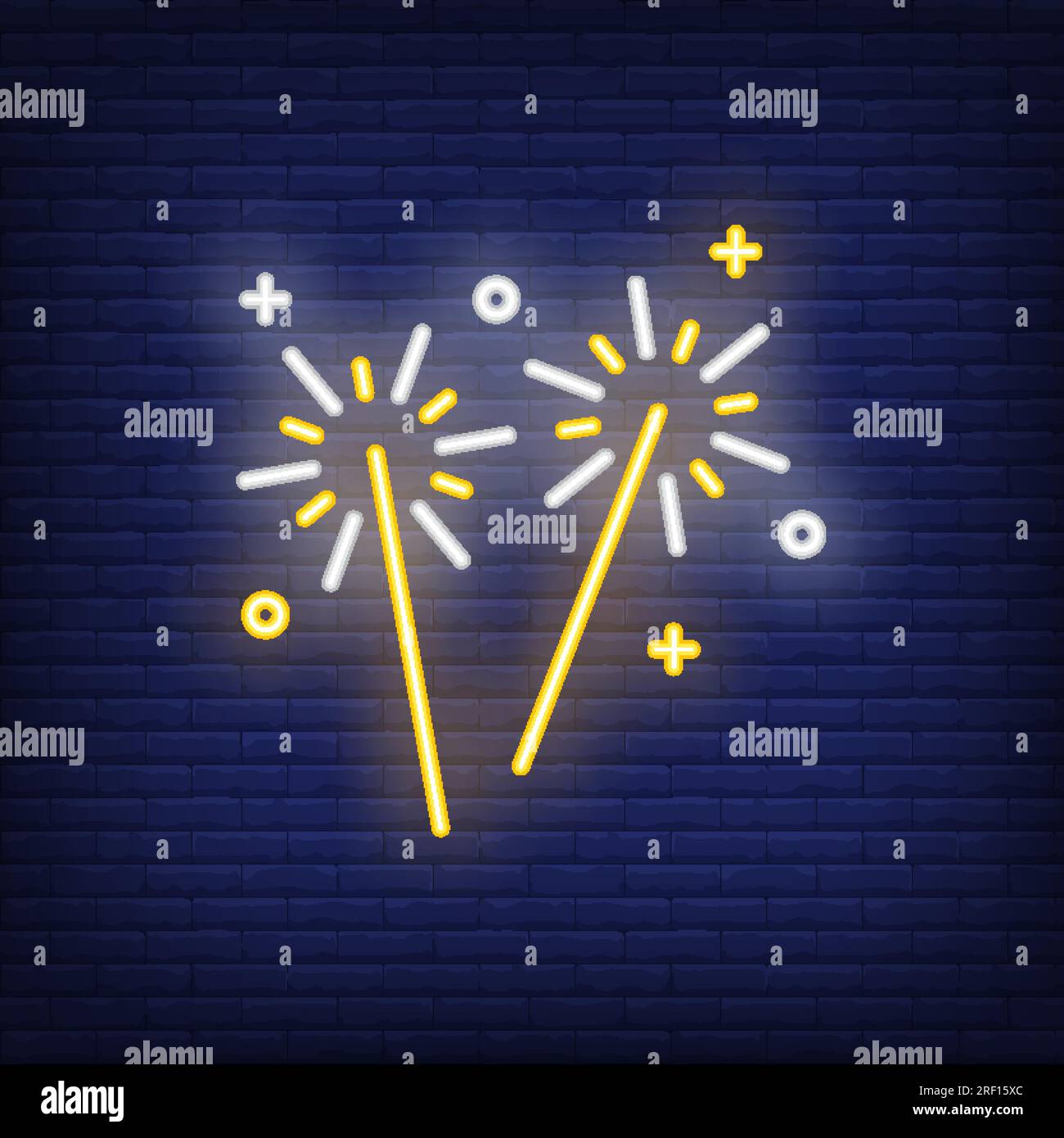 Sparklers neon sign Stock Vector Image & Art - Alamy