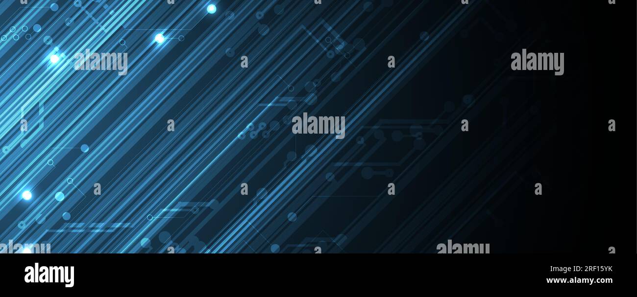 abstract structure circuit computer technology business background ...