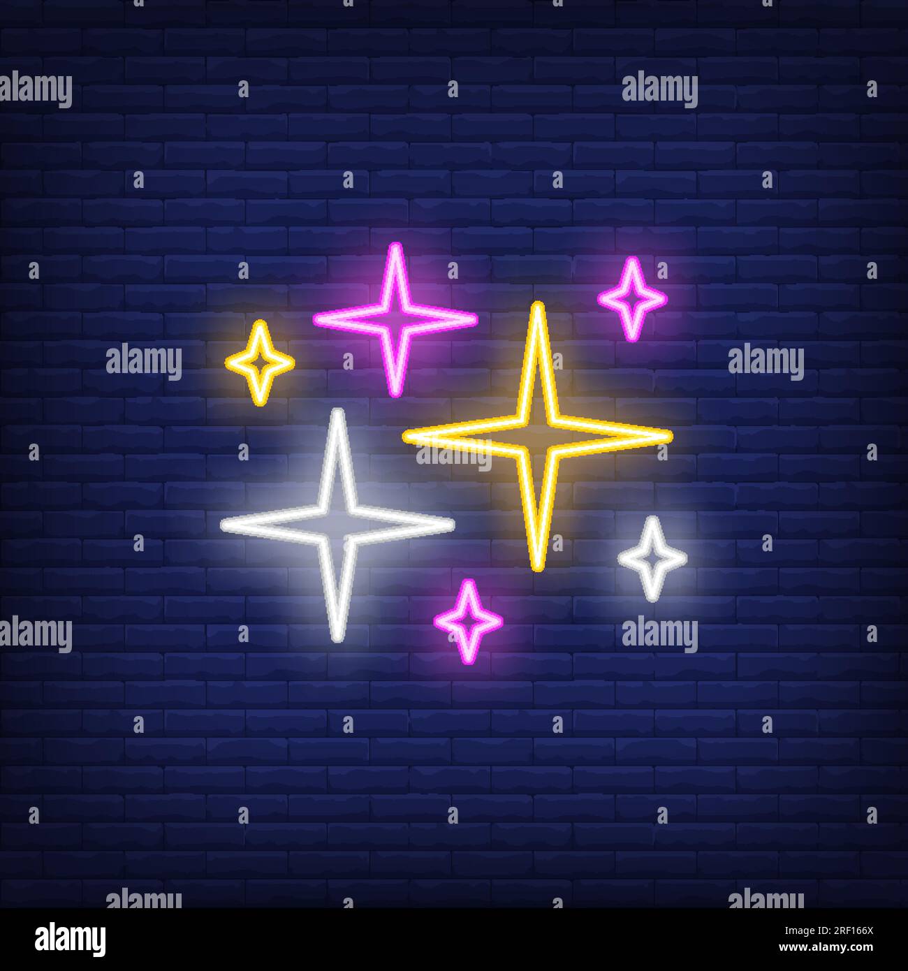 Glowing lights neon sign Stock Vector Image & Art - Alamy
