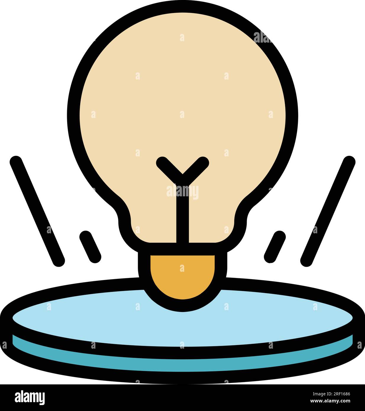 Critical Thinking Icon Outline Vector Think Mind Human Skill Color Flat Stock Vector Image