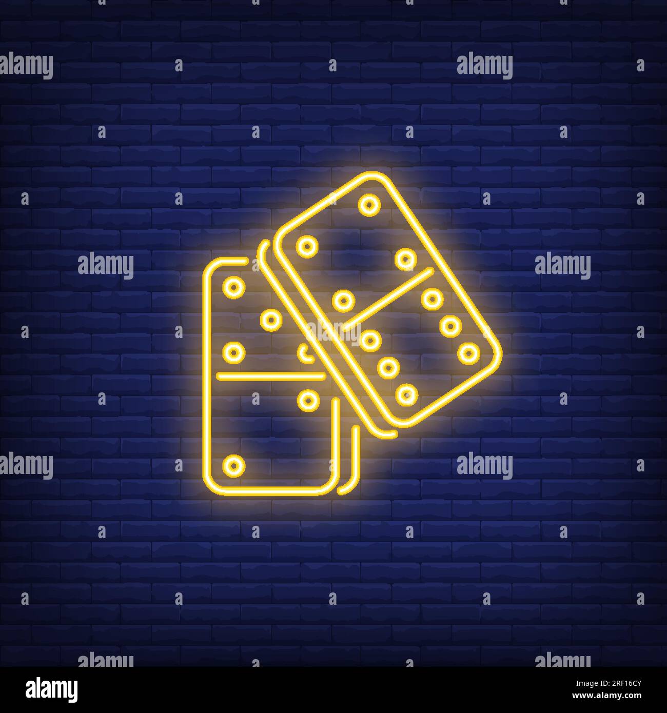 Bright dominoes neon sign Stock Vector Image & Art - Alamy Bright dominoes neon sign Stock Vector Image & Art - Alamy