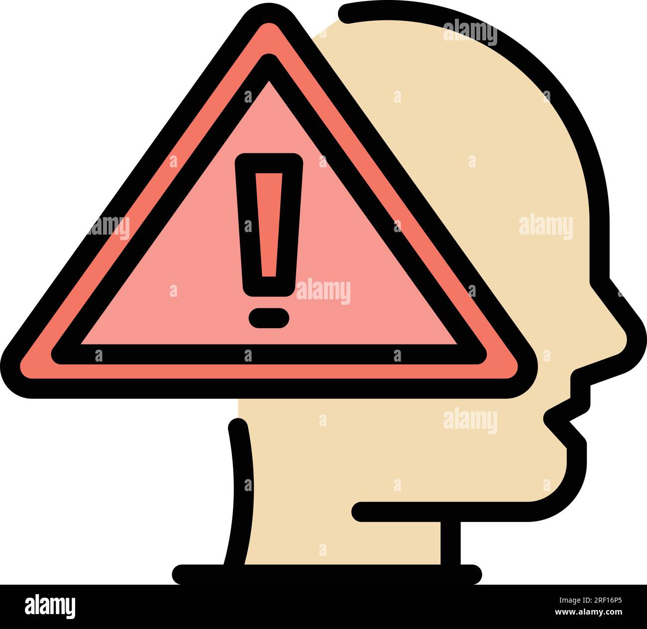 Pictogram critical thinking icon outline vector. Think mind. Skill ...