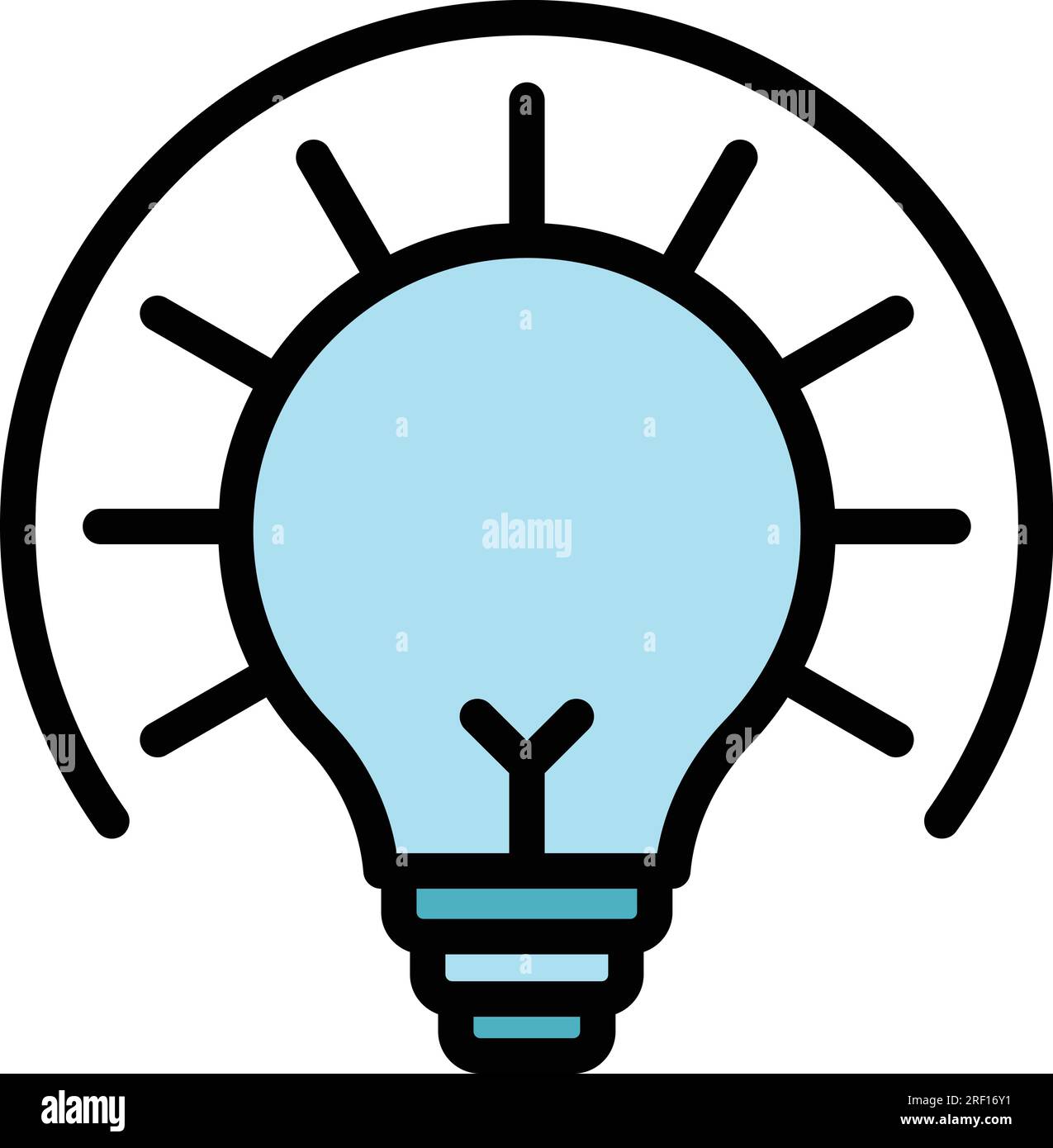 Brain idea icon outline vector. Critical think. Mind skill color flat ...