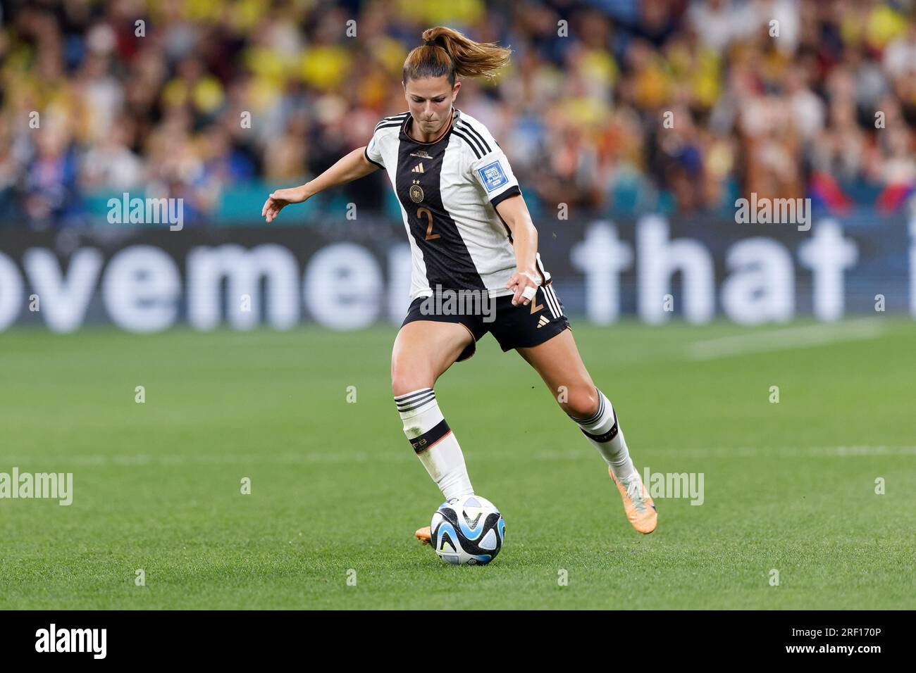 Sydney, Australia. 30th July, 2023. Chantal Hagel of Germany prepares ...