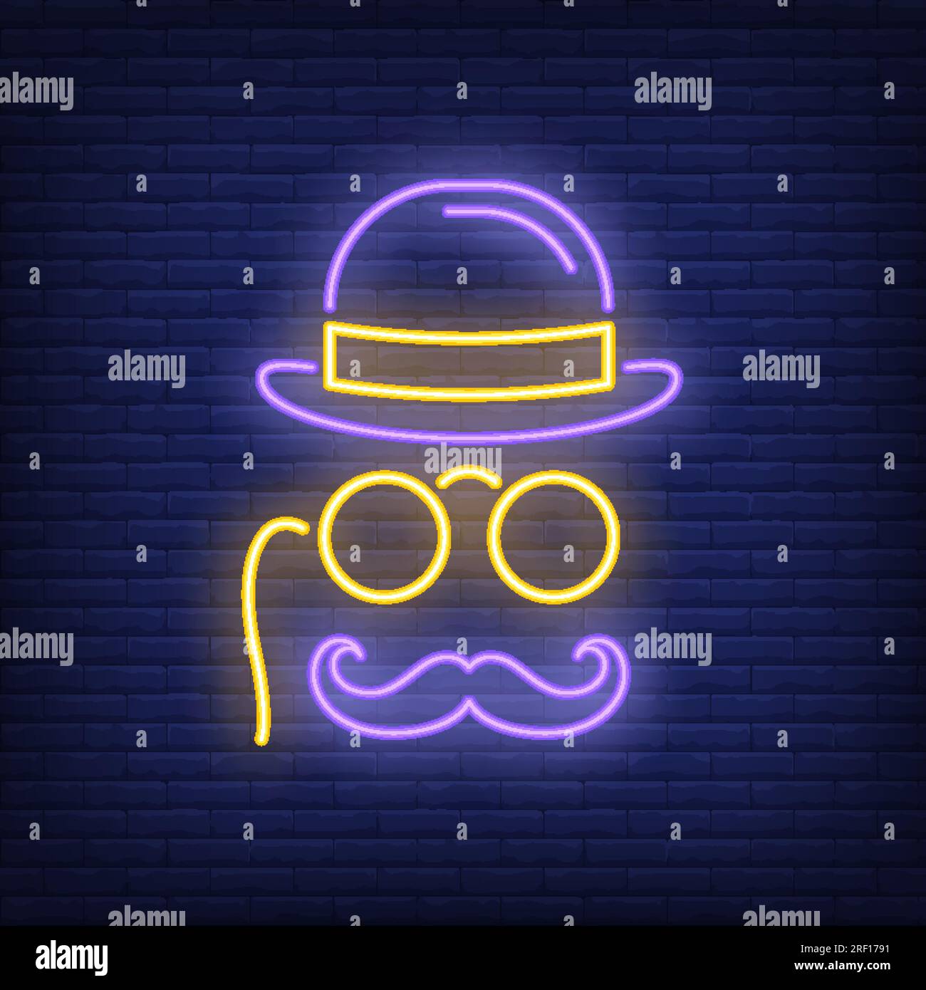 Neon spectacles glasses sign hi-res stock photography and images - Alamy