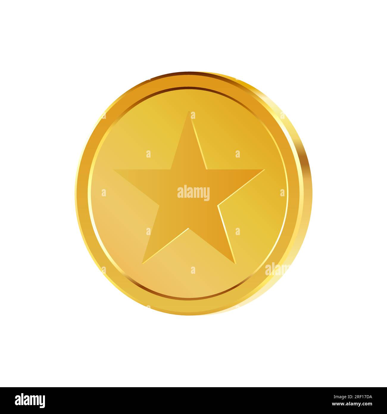 Golden money. Rotating gold coin Stock Vector Image & Art - Alamy