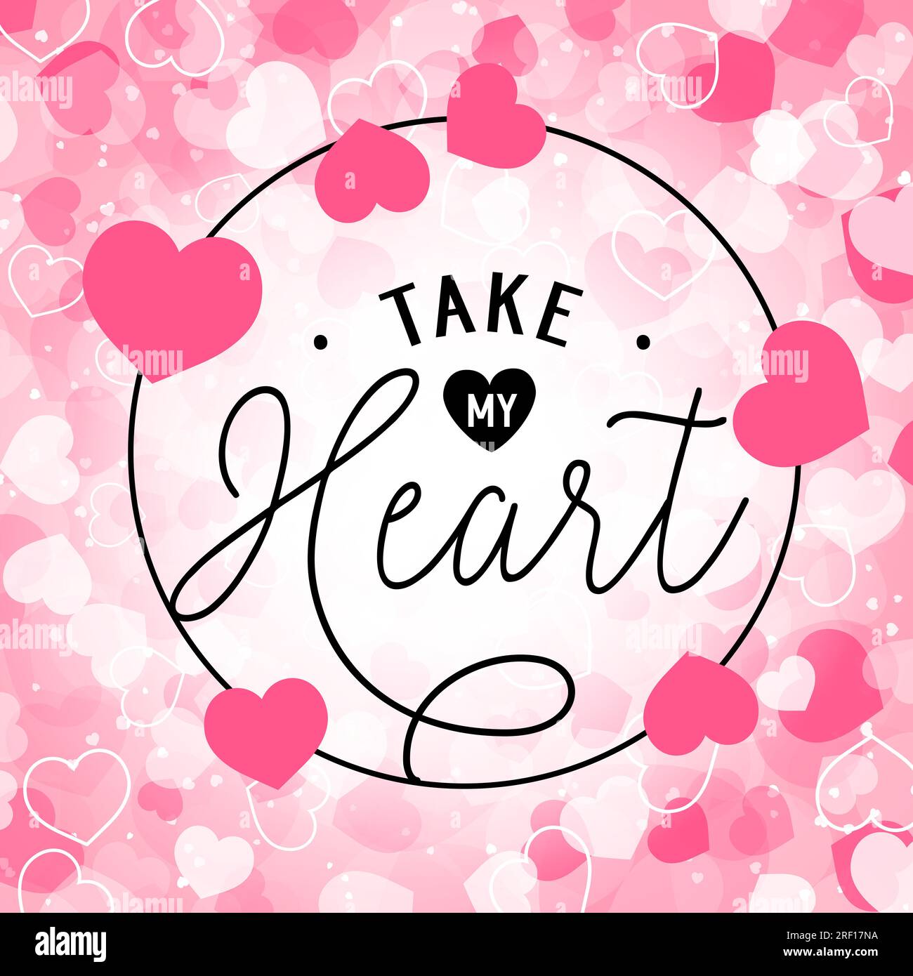 Cursive heart hi-res stock photography and images - Alamy