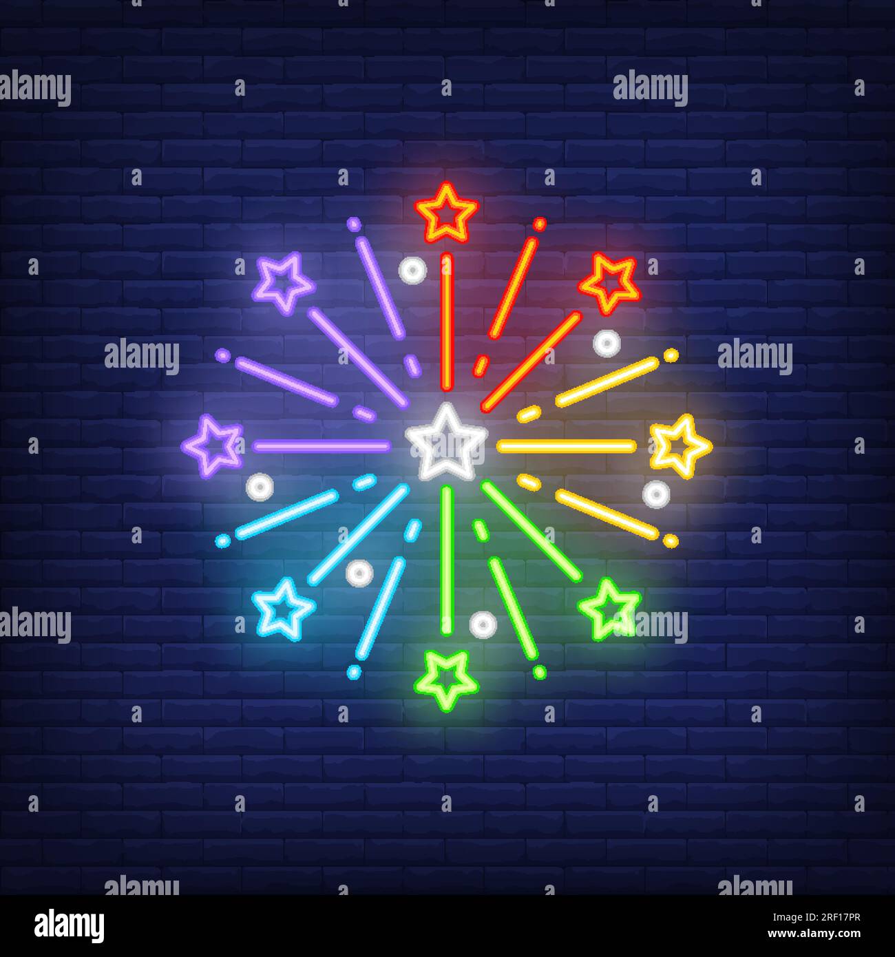 Electric fireworks Stock Vector Images - Alamy