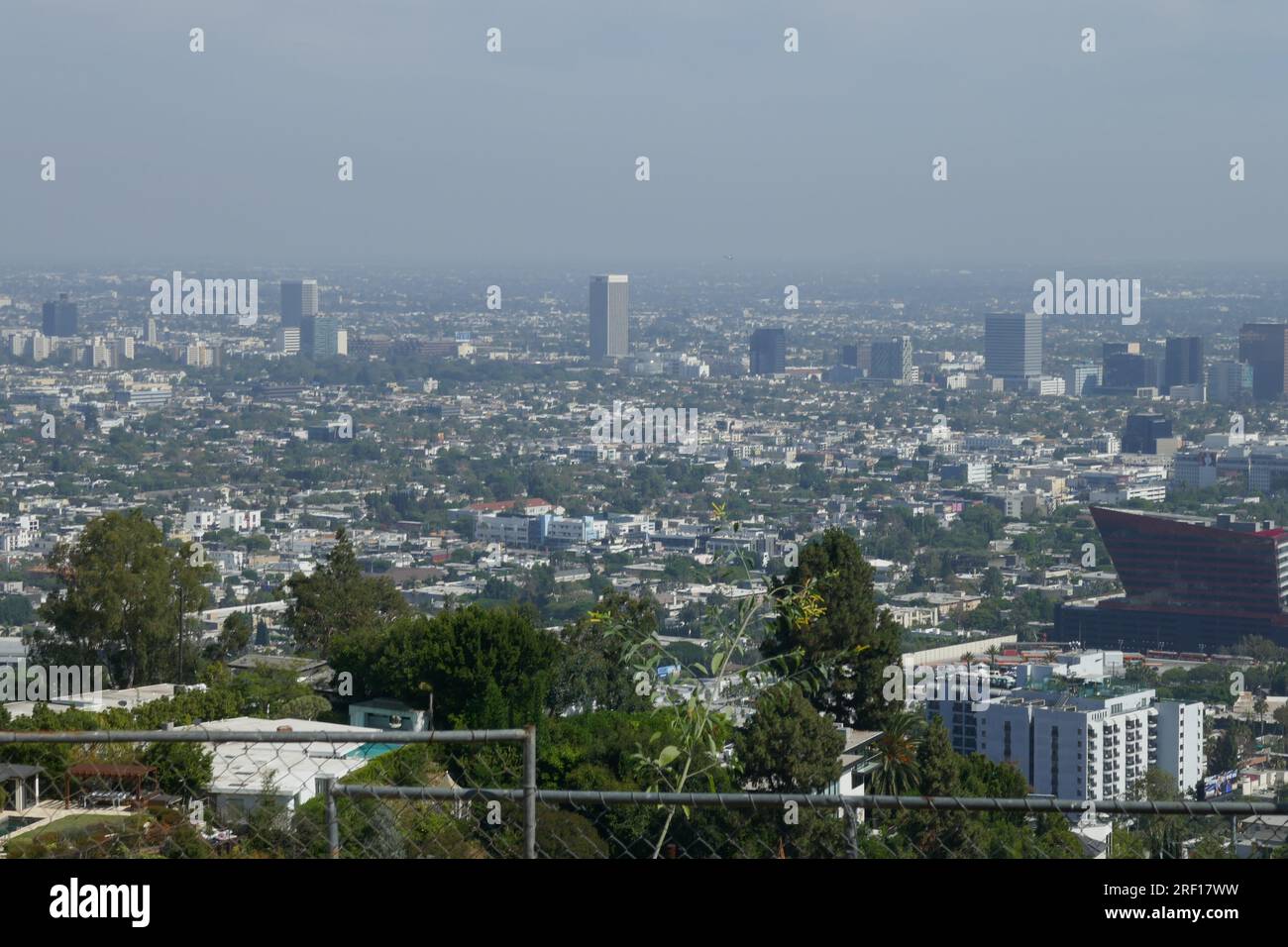 Los Angeles, California, USA 30th July 2023 View from Dr. Dre Home on ...