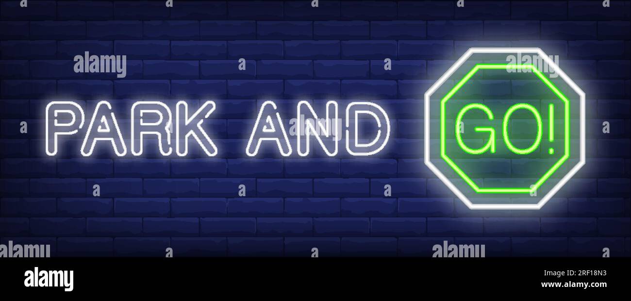 Neon go go Stock Vector Images - Alamy