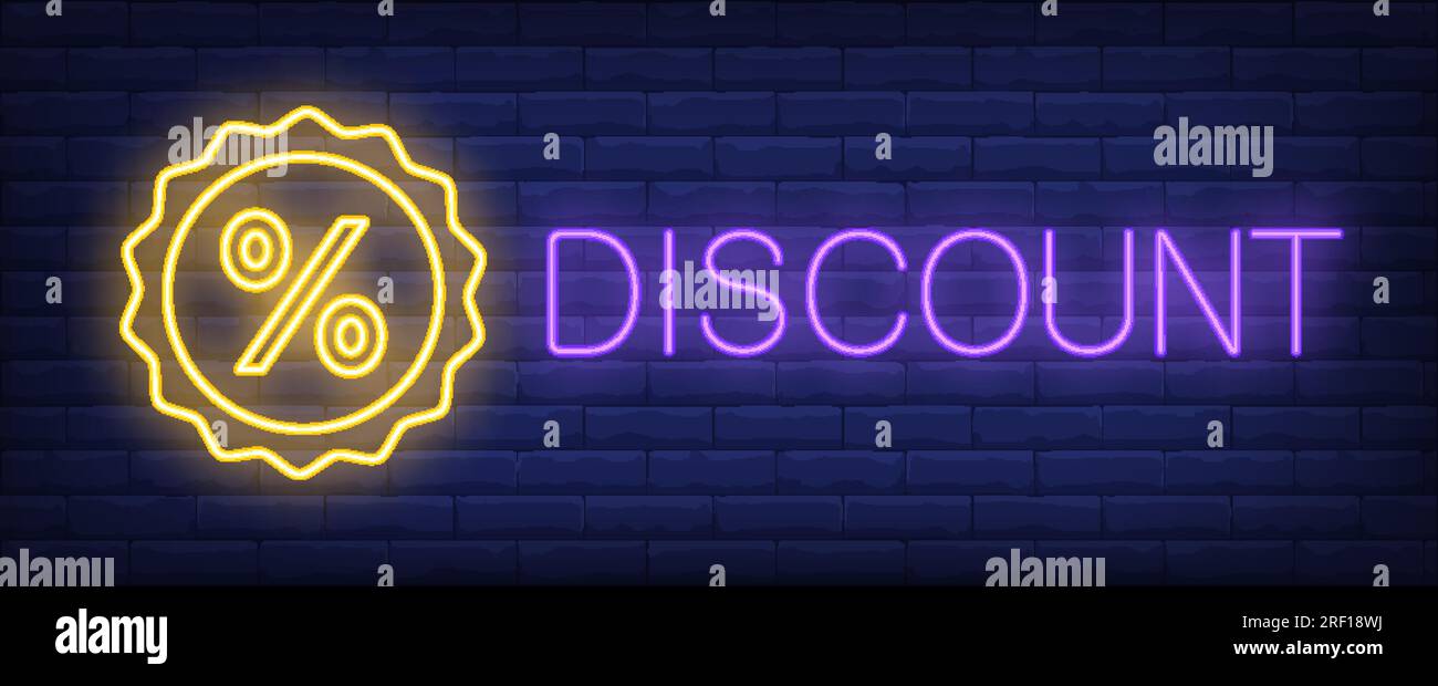 Card bonus neon glow Stock Vector Images - Alamy