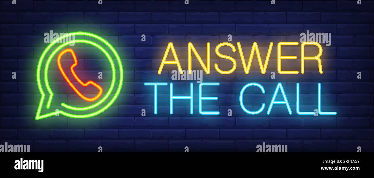 Messenger neon sign Stock Vector Images - Alamy