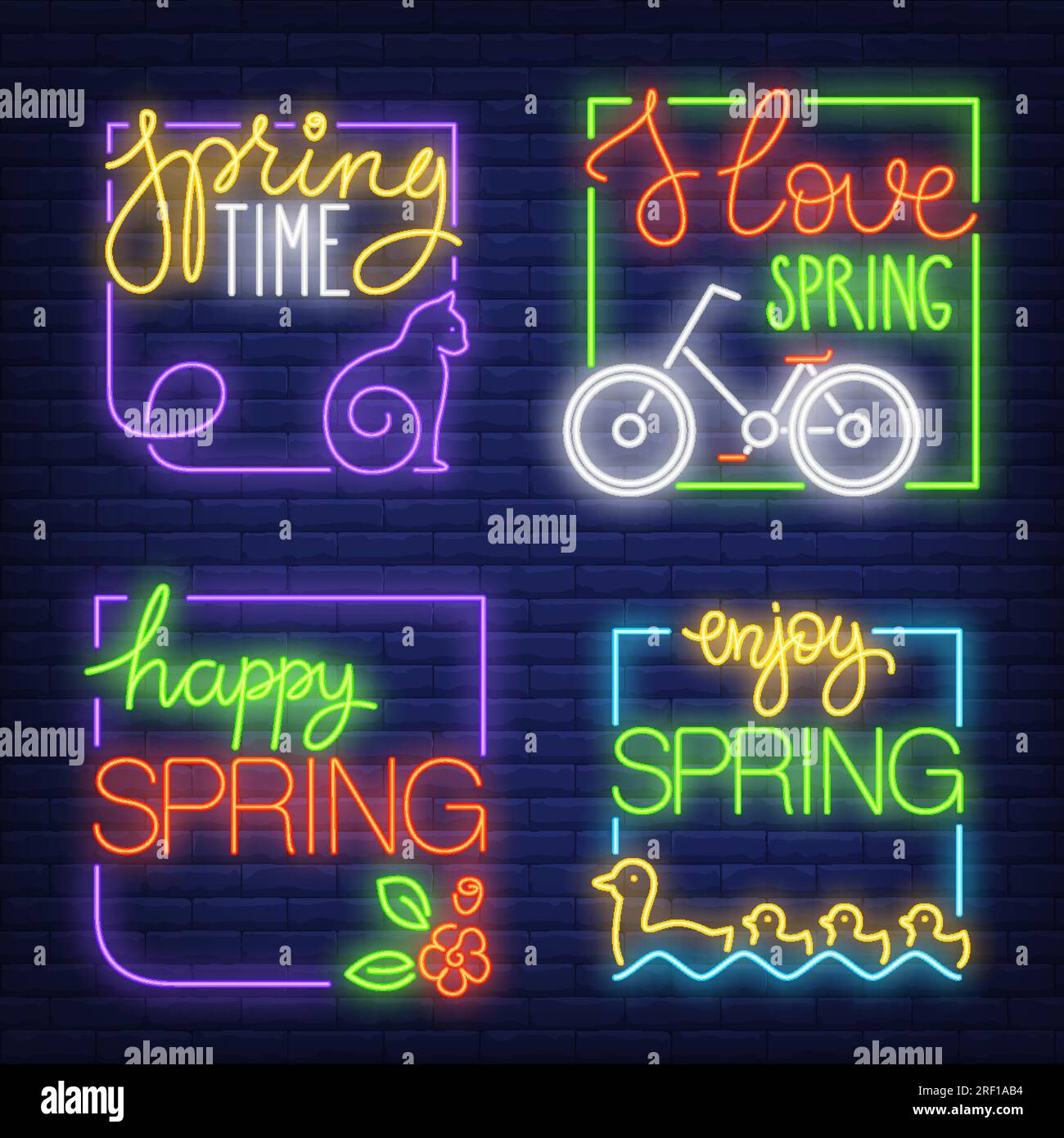 Illuminated cat Stock Vector Images - Alamy