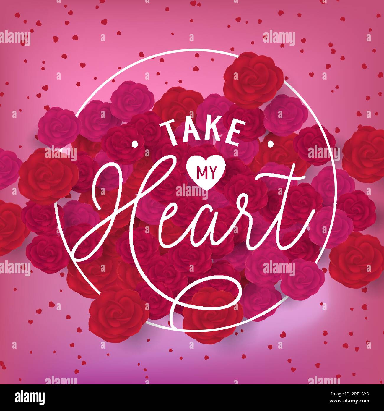 The Word Heart In Cursive