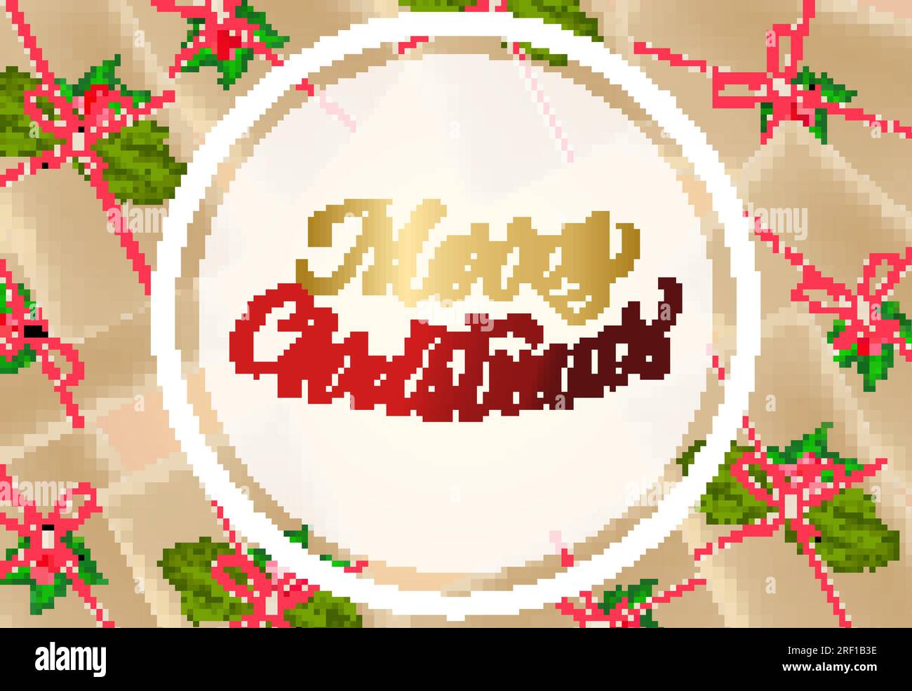 Round frame gift boxes Stock Vector Images - Alamy