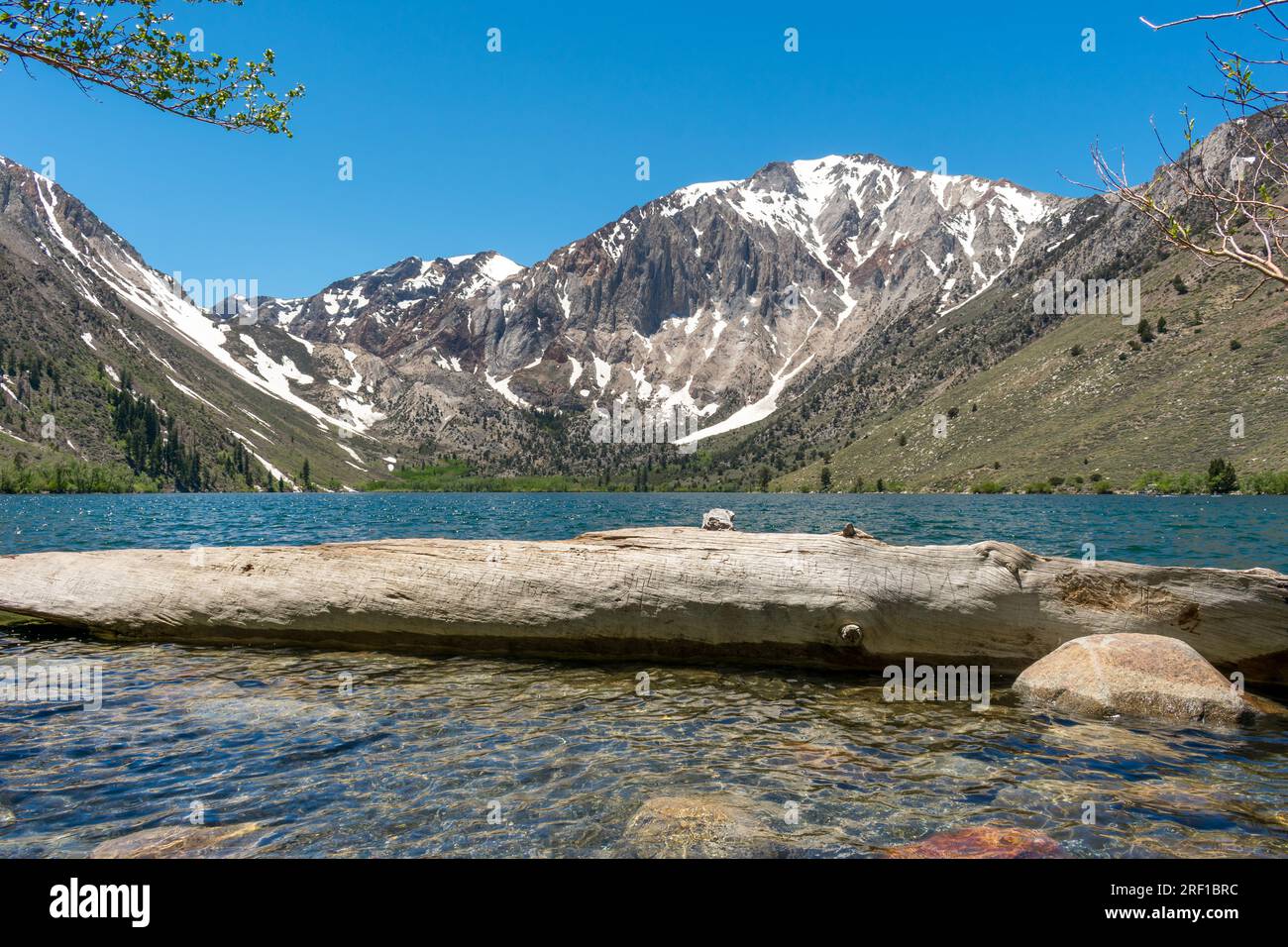 The tranquil beauty of Convict Lake in the High Sierras Stock Photo - Alamy