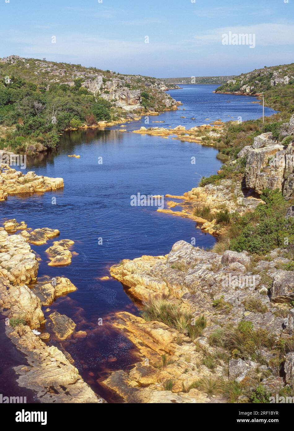 The Palmiet River is located in the Western Cape province of South ...