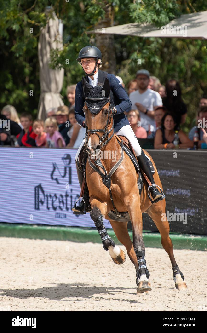 Donaueschingen, Germany. 30th July, 2023. Equestrian Sports/Jumping ...